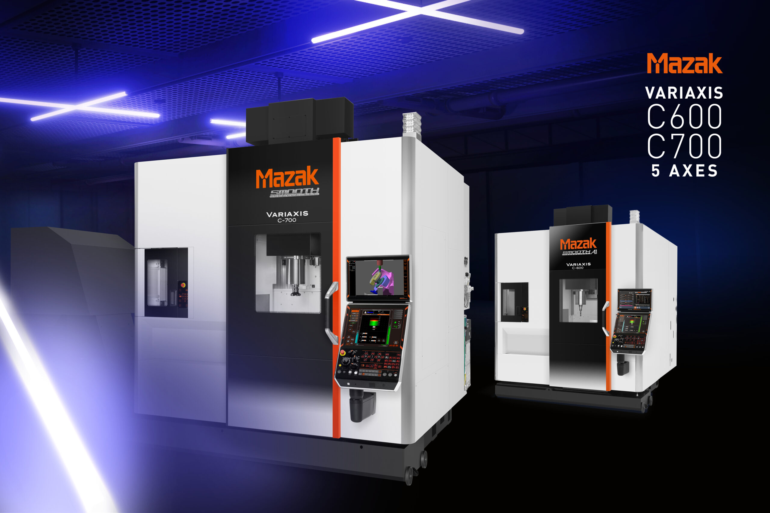 La gamme Mazak VARIAXIS s'étend pour encore plus de rentabilité ...